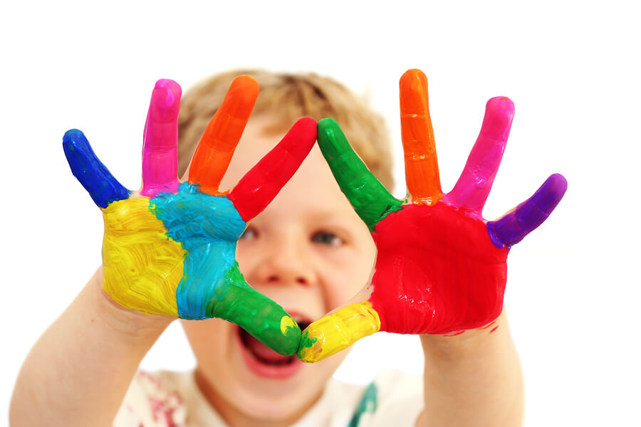 Trace or Paint Fingers and Hands » Early Childhood Education » Surfnetkids