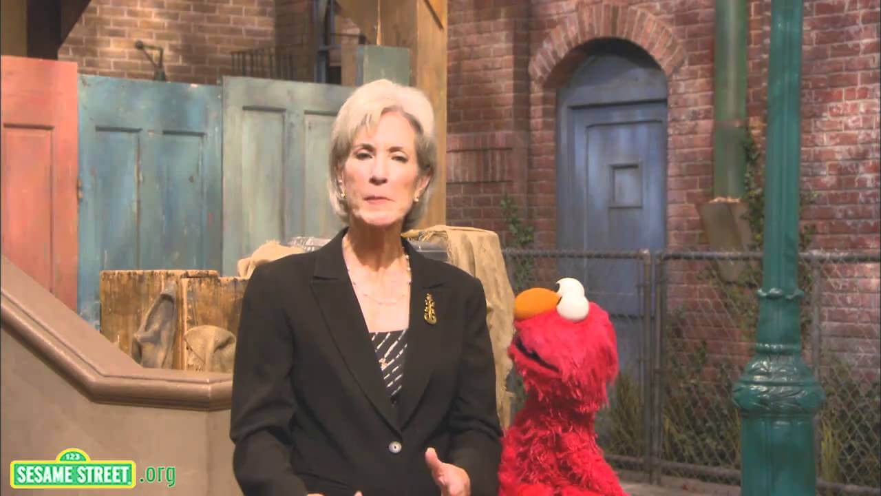 Sesame Street: Secretary Sebilius and Elmo Flu PSA » Early Childhood ...