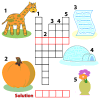 Giraffe Word Puzzle » Puzzles » Surfnetkids