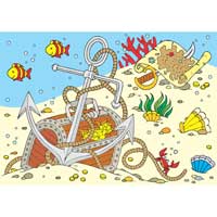 Sunken Treasure Differences » Puzzles » Surfnetkids